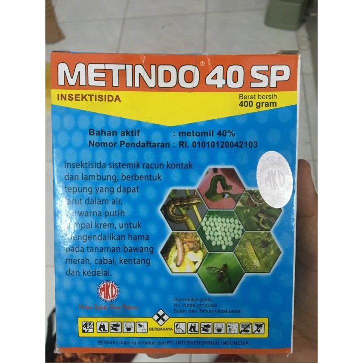 Jual INSEKTISIDA Metindo 40 SP - 200 gr PEMBASMI ULAT PADA TANAMAN | Shopee Indonesia