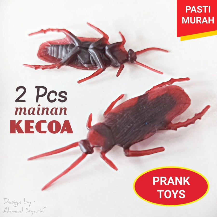 Jual GROSIR 2 PCS KECOA MAINAN ANAK MURAH - MAINAN HEWAN SERANGGA ...
