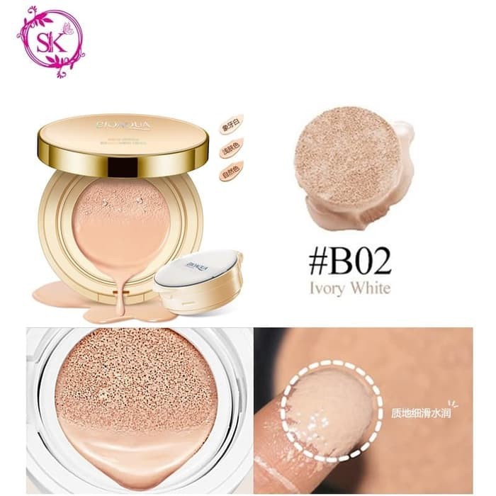 Jual 02 IVORY WHITE Tanpa Refill - Black Box Bioaqua Cushion | Shopee ...