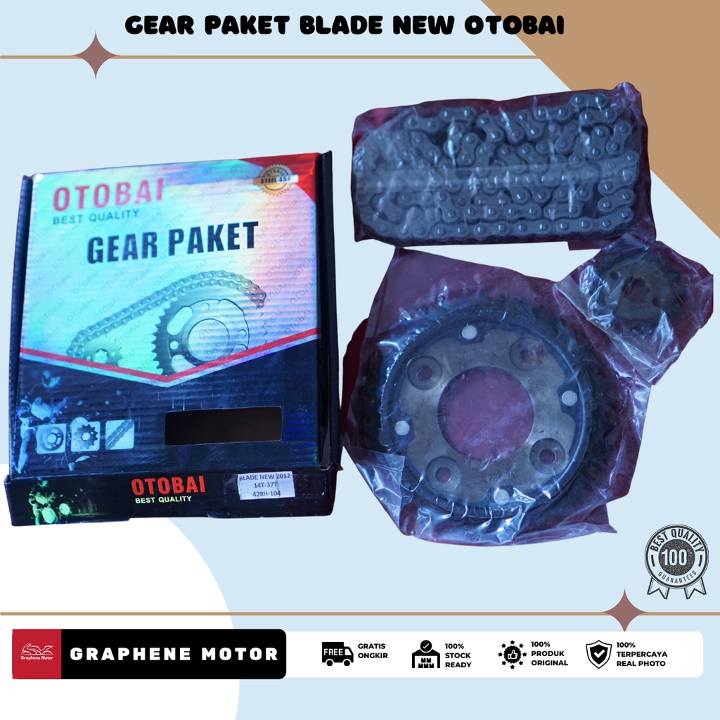 Jual Gear Paket OTOBAI Blade New Revo Absolute Blade Revo FIT Gear ...