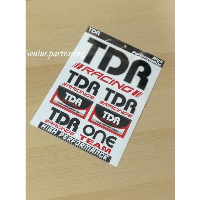 Jual STICKER - STIKER SET TDR ORIGINAL GEN | Shopee Indonesia