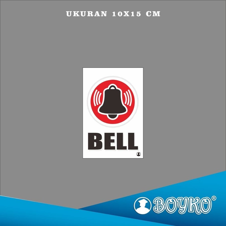Jual Acrylic Sign / Papan Tanda " Bell" | Shopee Indonesia