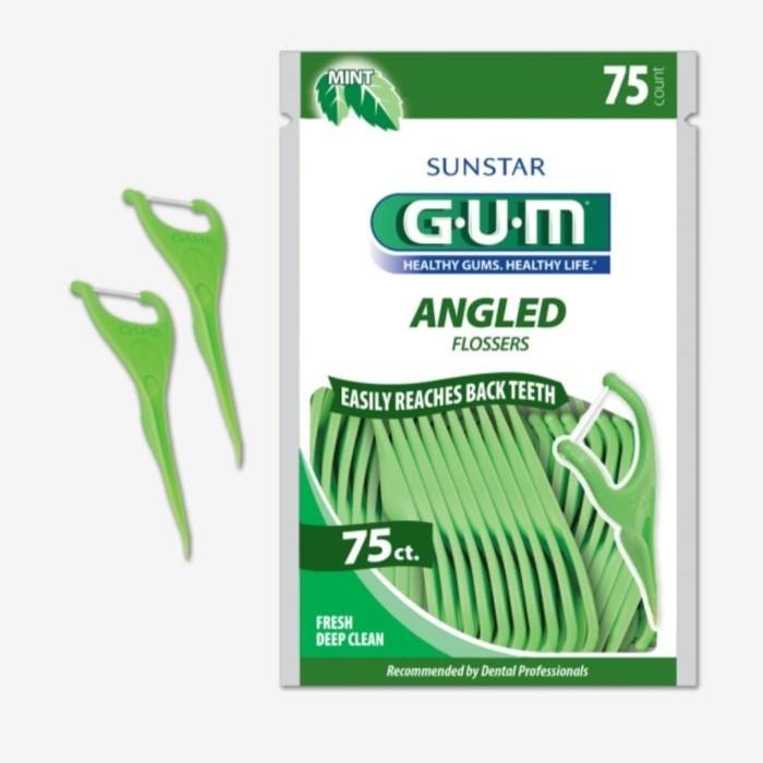 Jual Rie | Gum Angled / Y Shape Shaped Dental Floss / Benang Gigi ...