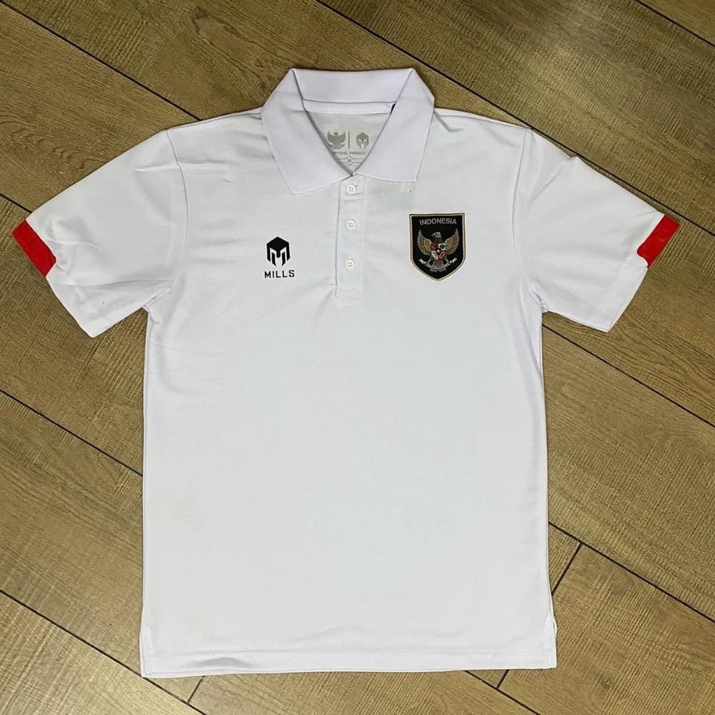 Jual Polo Shirt Timnas Indonesia Kaos Kerah Timnas Indonesia Wangki ...