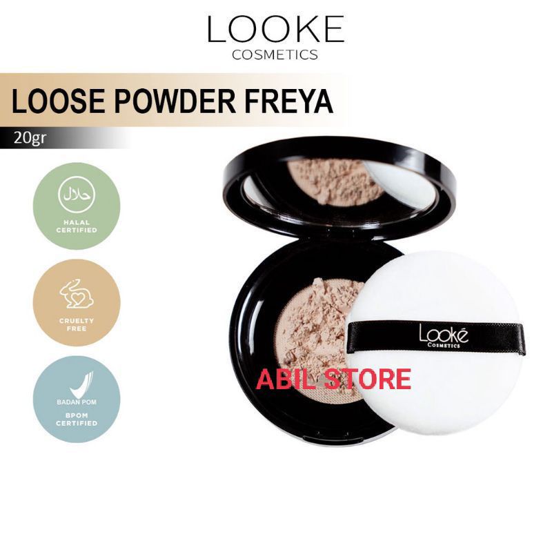 Jual LOOKE Holy Smooth and Blur Loose Powder ( 20gram ) | Shopee Indonesia