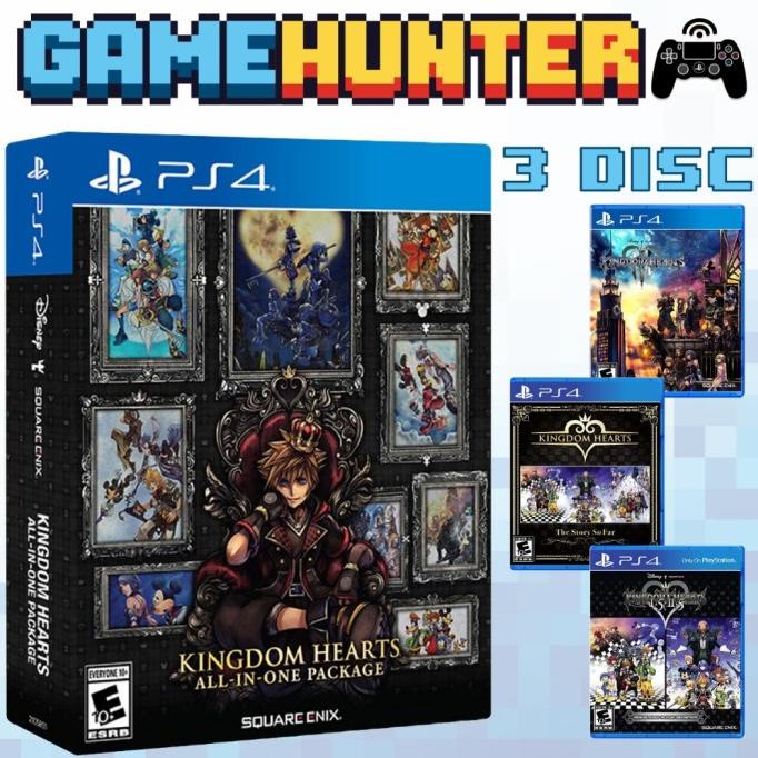Jual Ps4 Kingdom Hearts All In One Package (3 Disc) | Shopee Indonesia