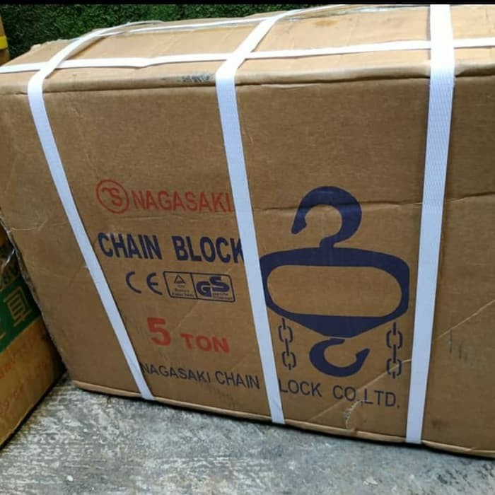 Jual DMT | Chain block merk nagasaki takel rantai capacity 1 ton ...