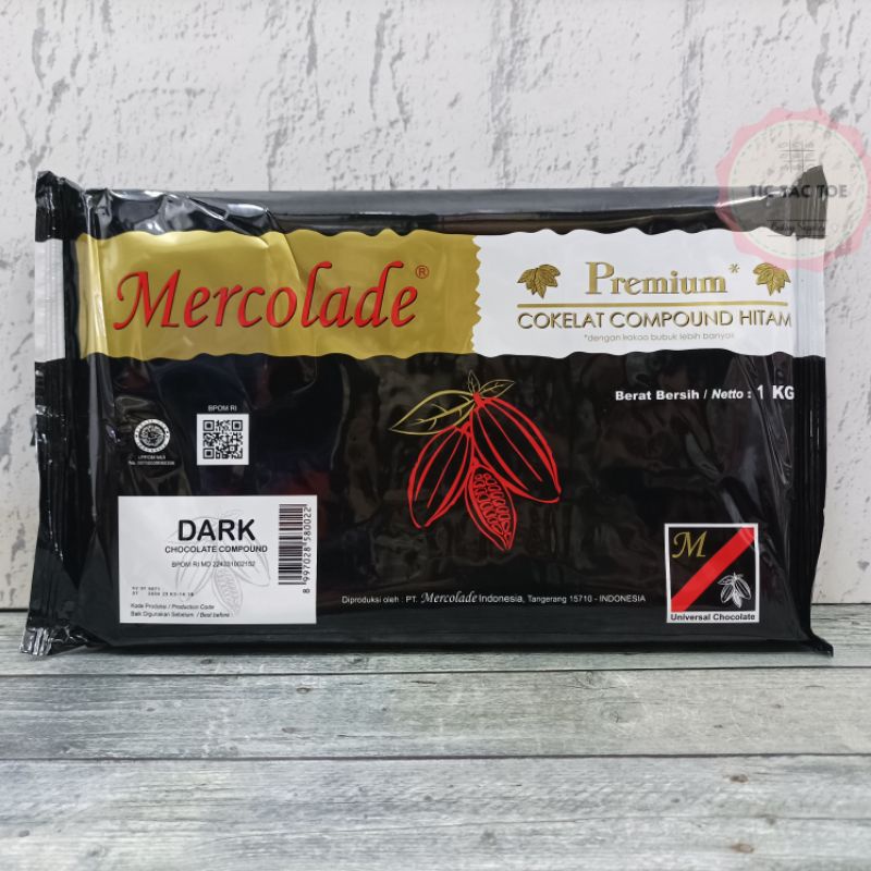 Jual Mercolade Dark Compound 1kg / Coklat Batang | Shopee Indonesia