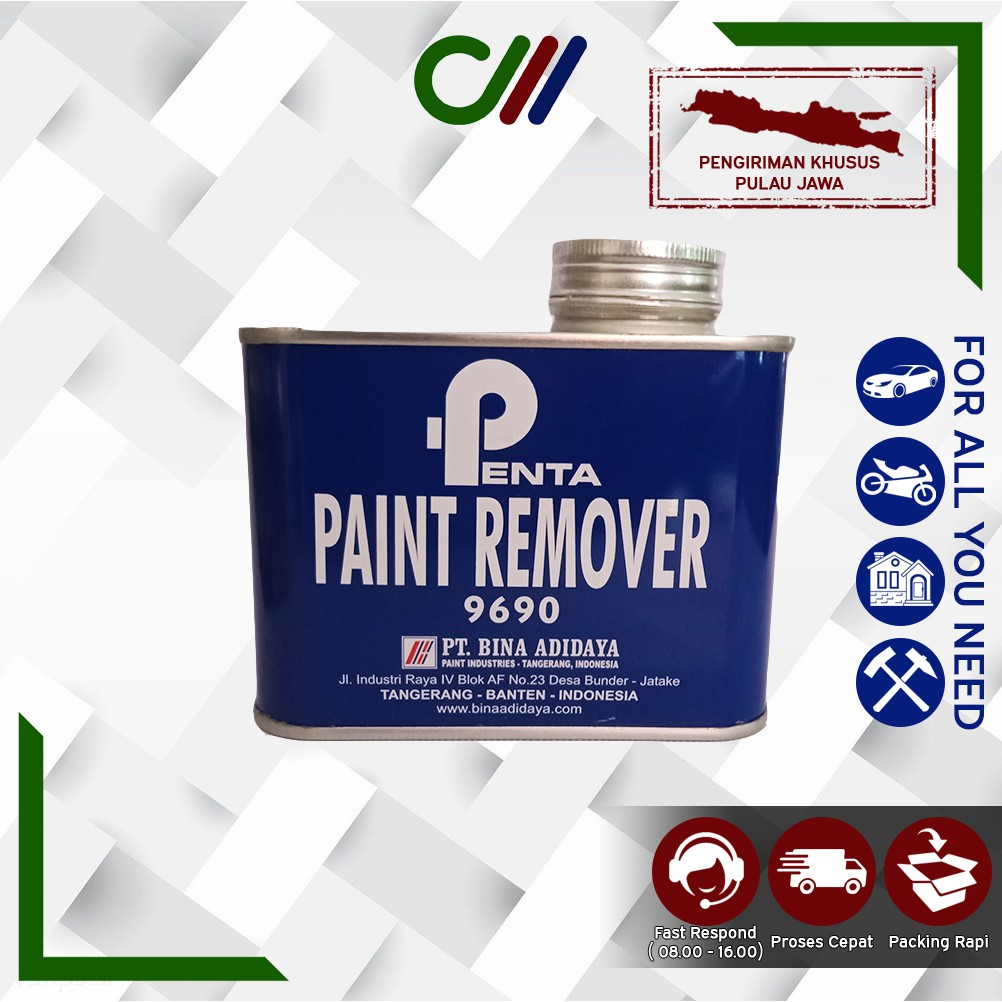 Jual Paint Remover Penta (9690) 200mL (soda api/perontok cat) | Shopee ...