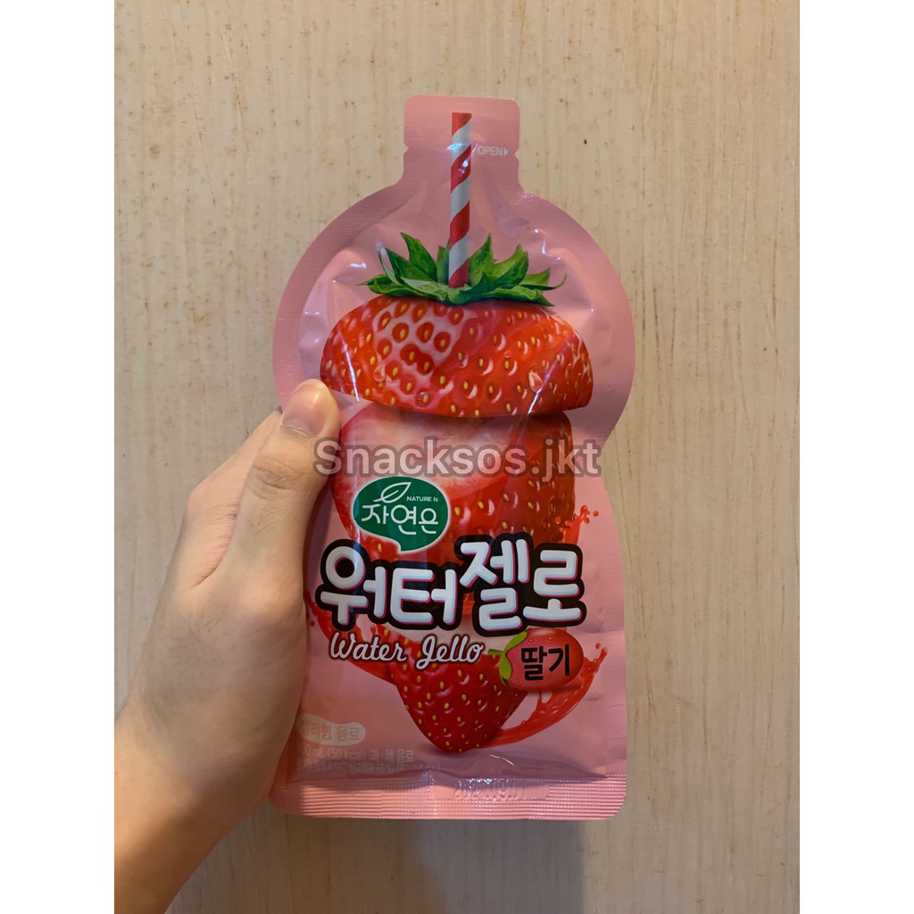 Jual WOONGJIN ZAIYEONUN WATER KONJAC JELLY MANGO / WATER JELLY RO ...