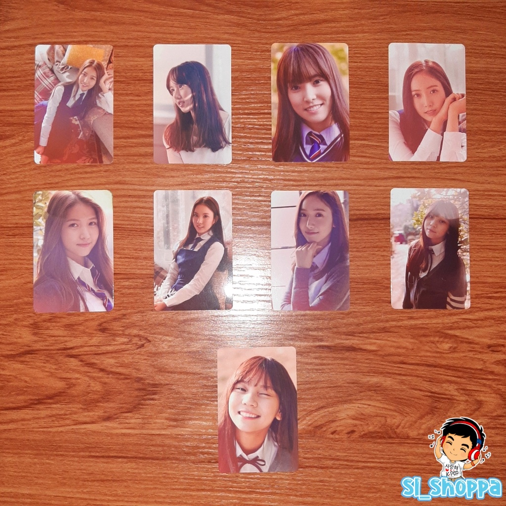 Jual GFRIEND "Snowflake" The 3rd Mini Album Photocard Official | Shopee ...