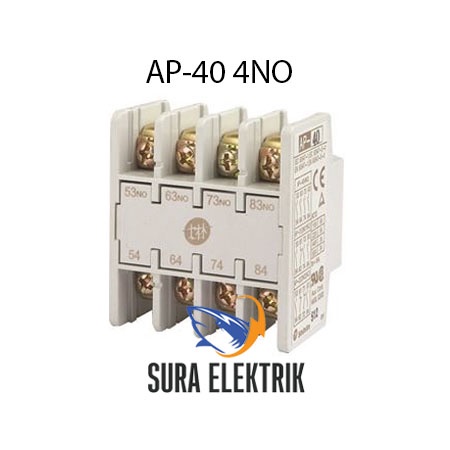 Jual ACCESSORIES MAGNETIC CONTACTOR AP-40 4NO SHIHLIN ELECTRIC | Shopee ...