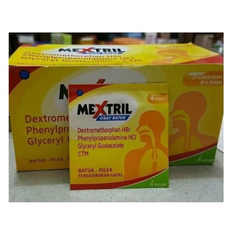 Jual Mextril / Mixadin tablet Obat batuk | Shopee Indonesia