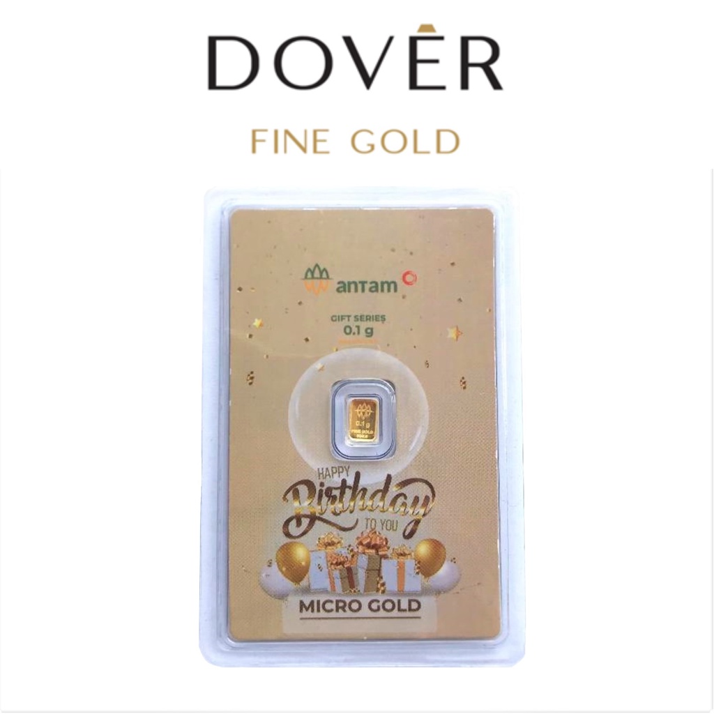 Jual Logam Mulia Emas Micro Gold Antam x Hartadinata Abadi 0.1 gram 0,1 ...