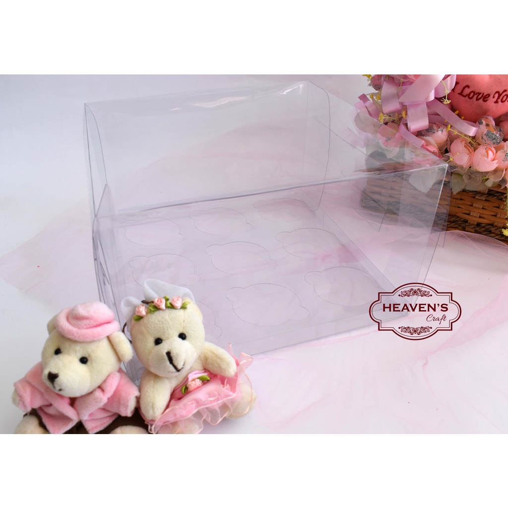 Jual Box cupcake full mika isi 9 (1pak = 2pcs) | Shopee Indonesia