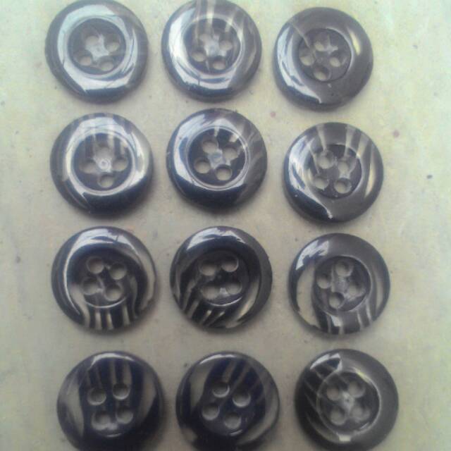 Jual Kancing baju model batik hitam | Shopee Indonesia