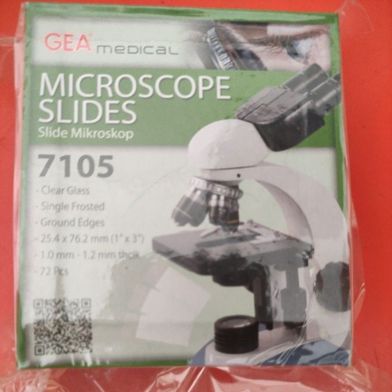 Jual Microscope Slides 7105, Slide Mikroskop | Shopee Indonesia