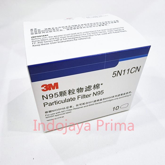 Jual 10pcs Filter Masker 3M 6200 7502 5N11 CN | Shopee Indonesia
