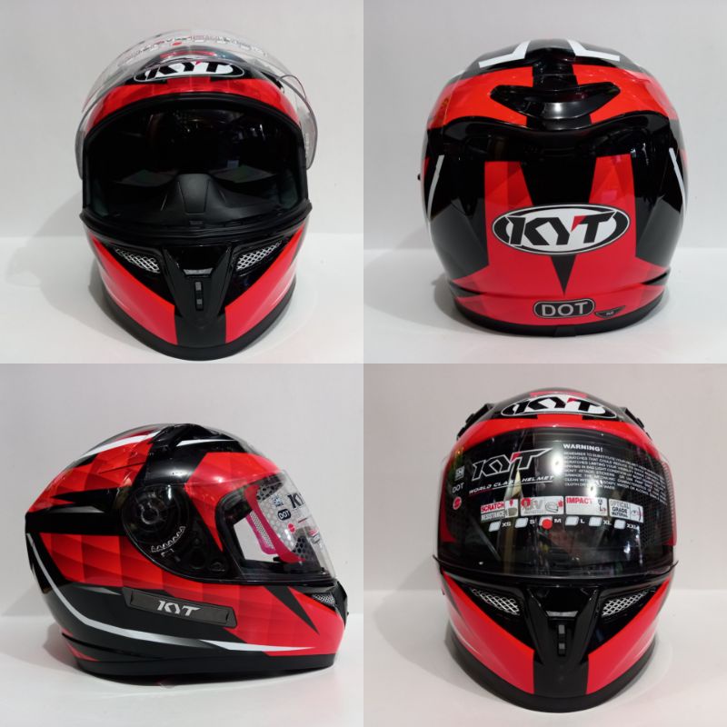 Jual kyt k2 rider diamond bk/red | Shopee Indonesia