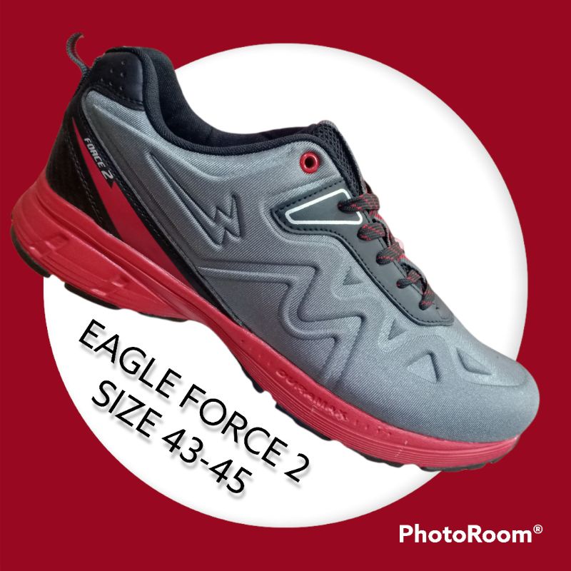 Jual EAGLE FORCE 2 ABU TUA/MERAH | Shopee Indonesia