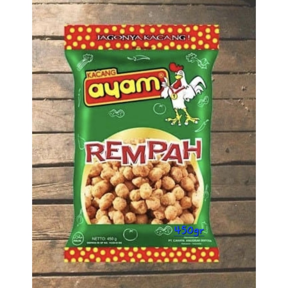 Jual Kacang Rempah Cap Ayam 450gr Khas Makassar | Shopee Indonesia