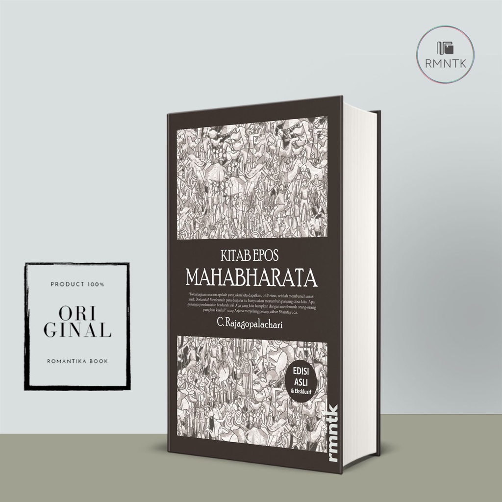 Jual PAKET Kitab Epos Mahabharata Ramayana: Edisi Asli (HARD COVER) - C ...