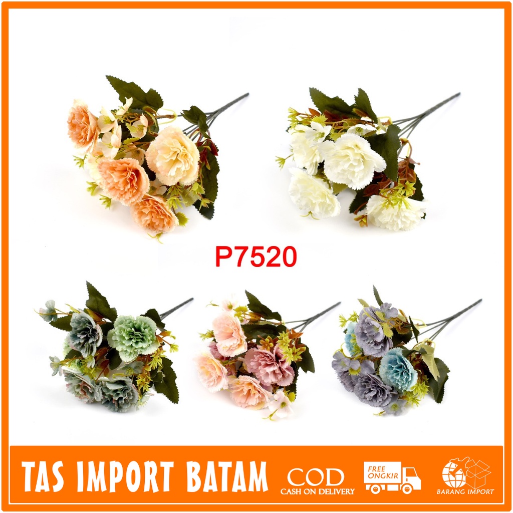 Jual TIB P7520 BUNGA BOUQUET BUNGA HIASAN UNTUK DEKORASI PERNIKAHAN ...