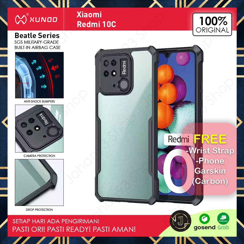Jual Case Xiaomi Redmi 10C XUNDD Beatle Anti-Drop Bumper Casing ...