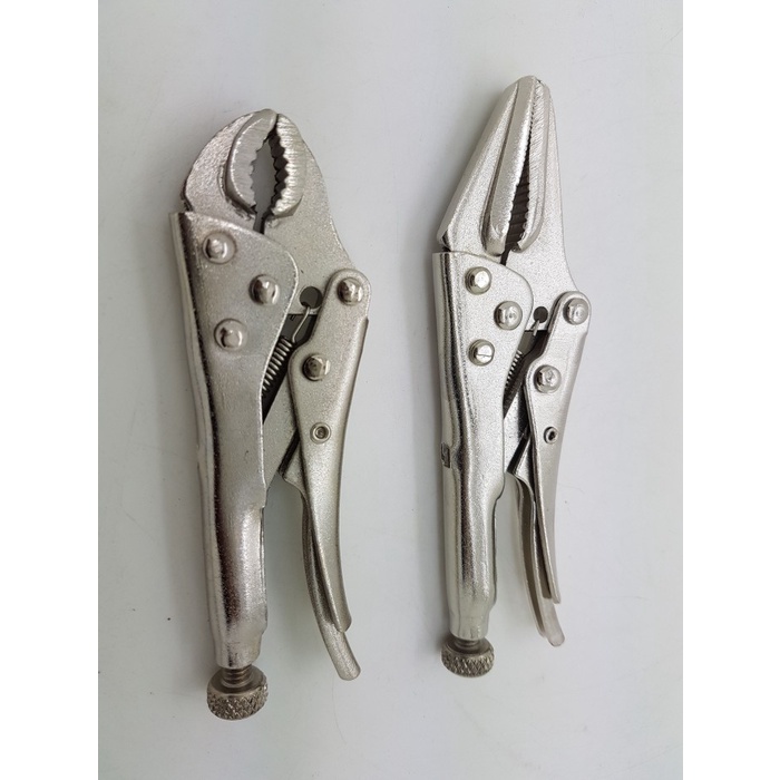 Jual 2 pc locking plier - tang buaya ( curved & long nose ) / tang ...