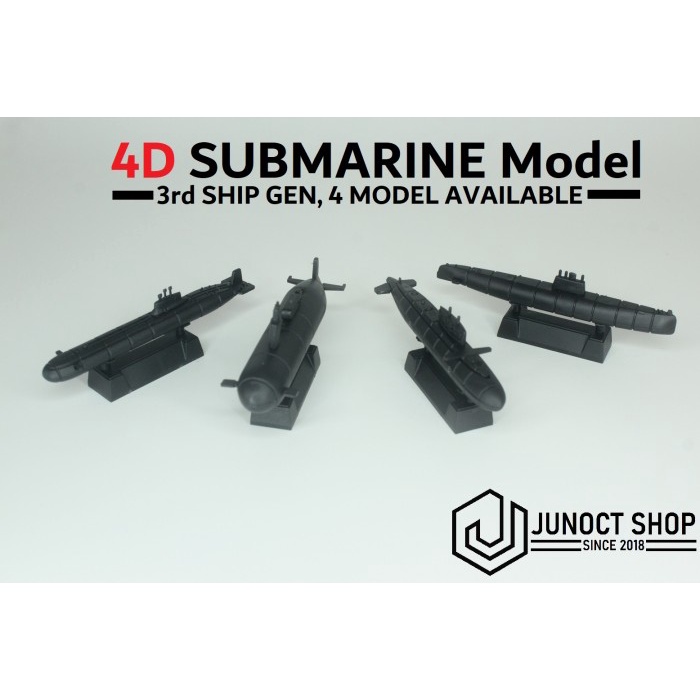 Jual Mokit Kapal Selam Submarine 3D Marine Angkatan Laut - Miniatur ...
