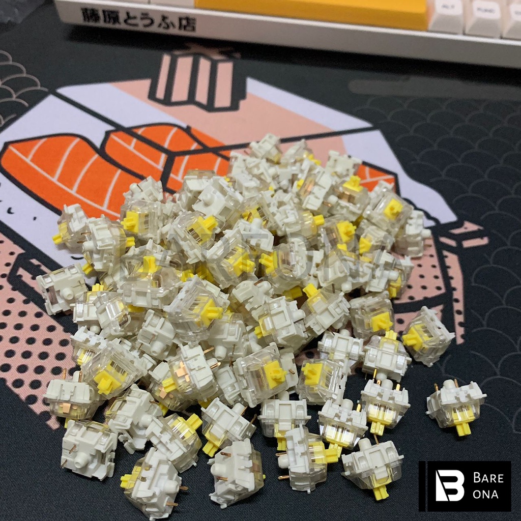 Jual Gateron Yellow KS9 Mechanical Switch - Linear Plate Mount SMD RGB ...