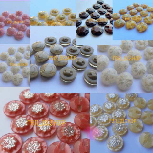Jual Kancing Hias Wanita Ukuran 18 mm | Shopee Indonesia