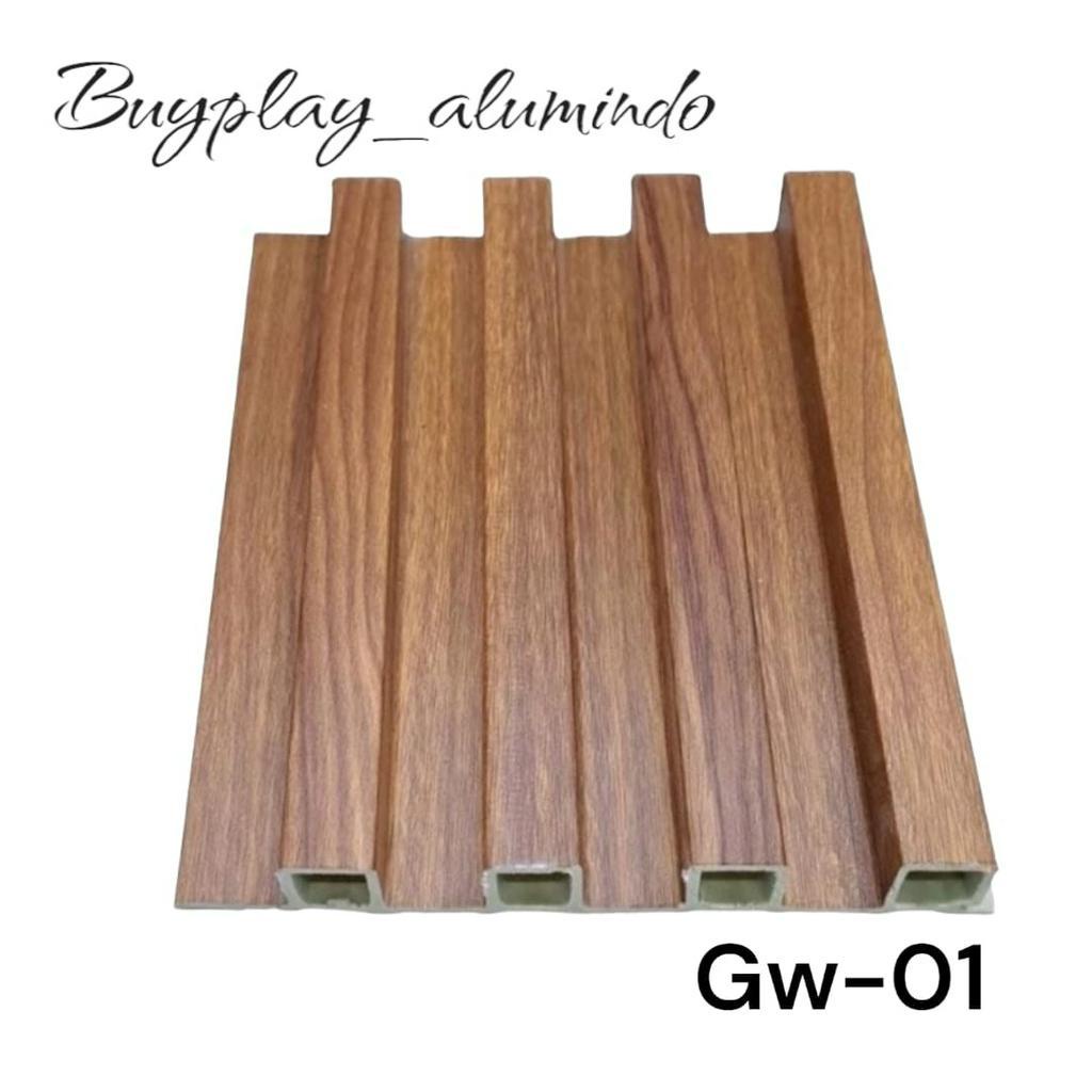 Jual 3D Woodpanel Wood Panel Wallpanel Dinding Bahan WPC PVC Tebal ...
