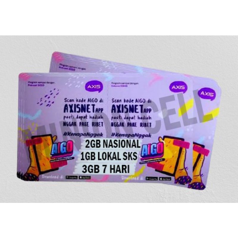 Jual Voucher Axis 3gb 5 Hari Kuota Lokal Sumatera & Nasional ( KIRIM KODE VIA CHAT ) | Shopee ...