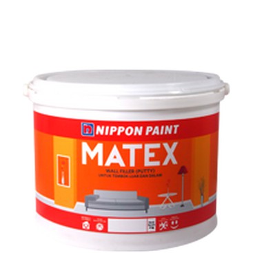 Jual Plamir Tembok MATEX NIPPON 1 Kg Dempul Putty | Shopee Indonesia