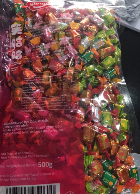 Jual Permen naraya xiao ha ha (net 500gr), xiaohaha, xiao haha HALAL | Shopee Indonesia