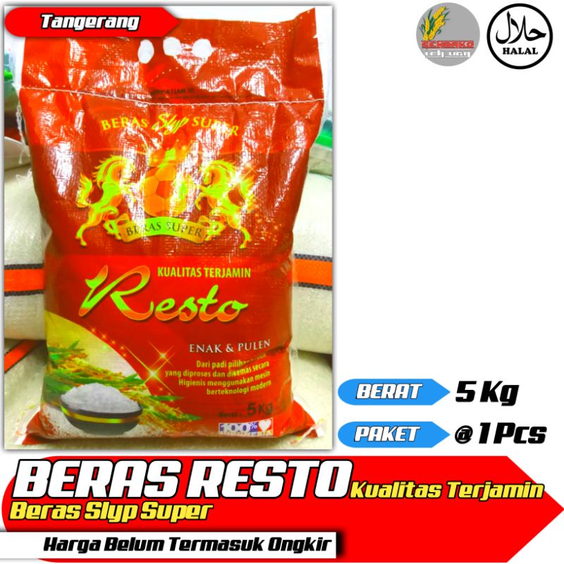 Jual Beras Resto - Beras Slyp Super 5kg | Shopee Indonesia