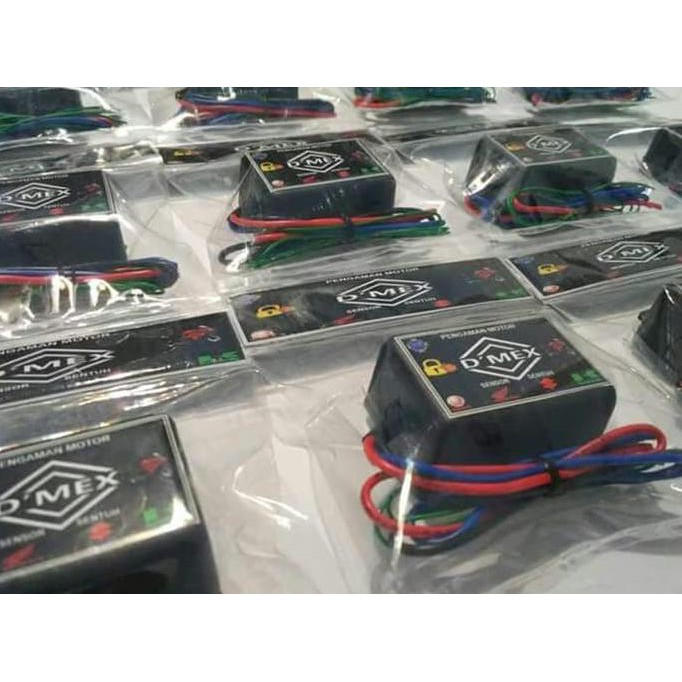 Jual PROMO Alat Pengaman Motor Dmex Sensor Sentuh Alarm | Shopee Indonesia
