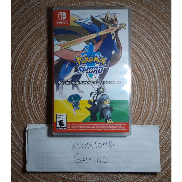 Jual pokemon sword switch plus expansion pack for switch oled switch ...