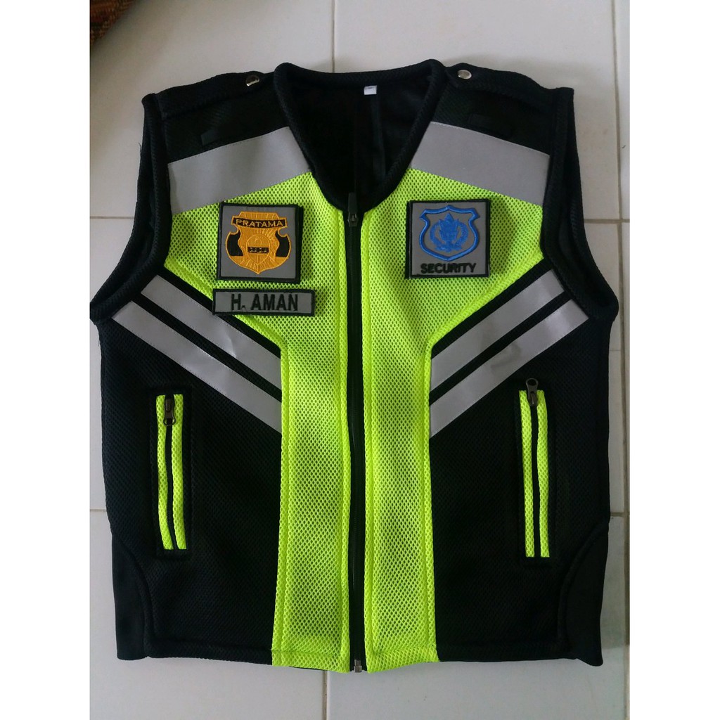 Jual Rompi Security - Rompi Satpam - Rompi Proyek Safety - High Quality ...