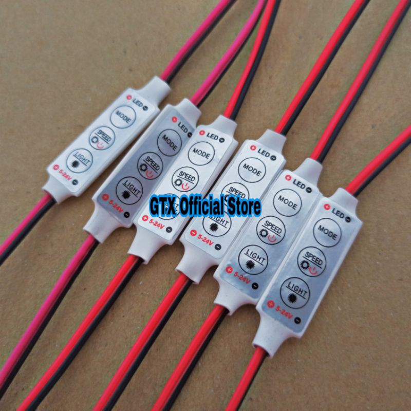 Jual MODUL KEDIP/BLITZ PESAWAT STROBO LED 12V dan 24V MINI DIMMER ...