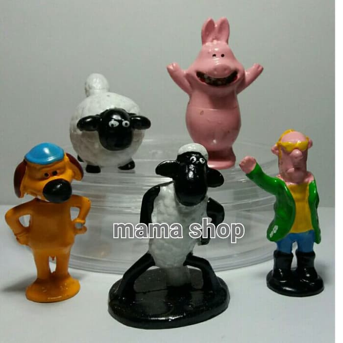 Jual Topper Cake Patung Kue Figure Shaun The Sheep Timmy Time Boneka ...
