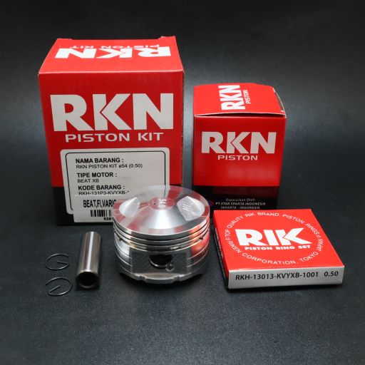 Jual PISTON KIT PISTON SEHER KIT HONDA BEAT,FI,VARIO,BLADE,REVO110 XB ...