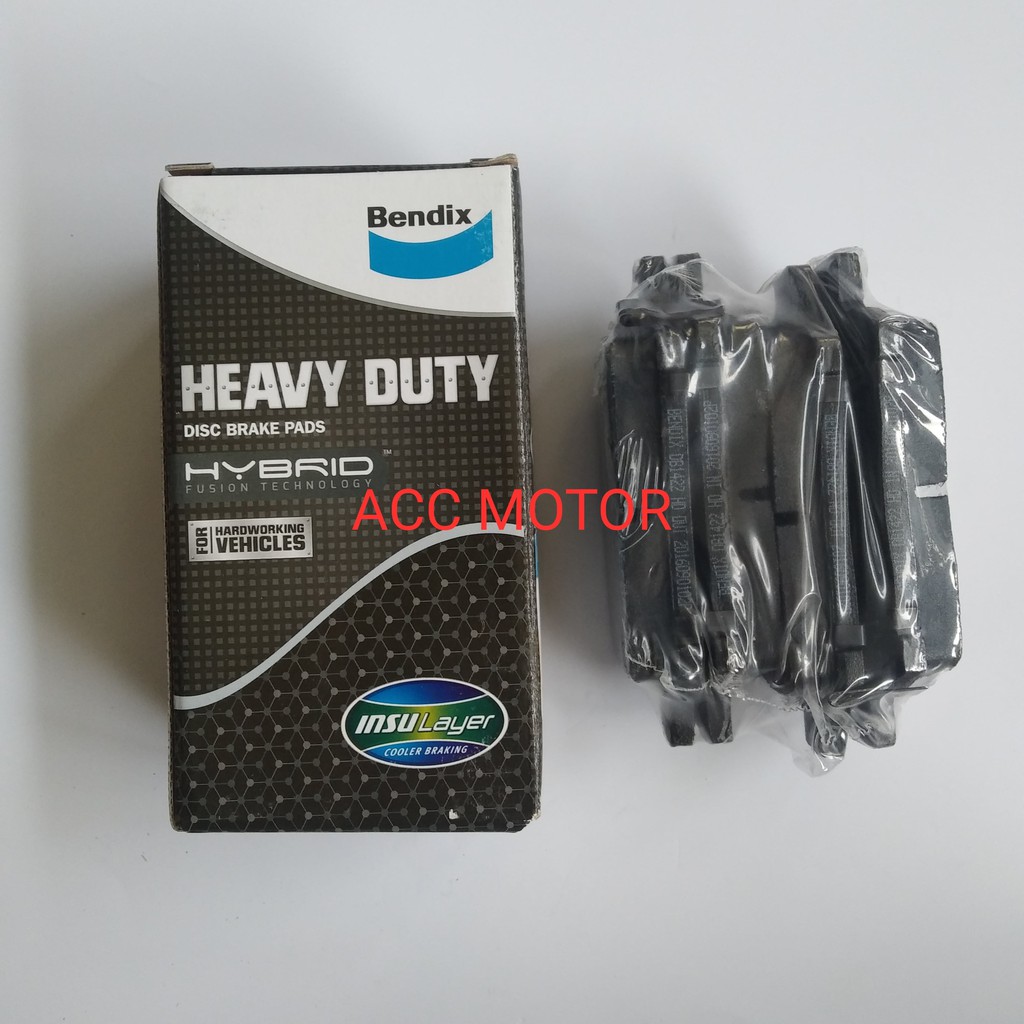 Jual Kampas Rem Depan Toyota Vios Limo Gen 1 2004-2007 - Altis - Bendix Brake Pad DB 1422 ...
