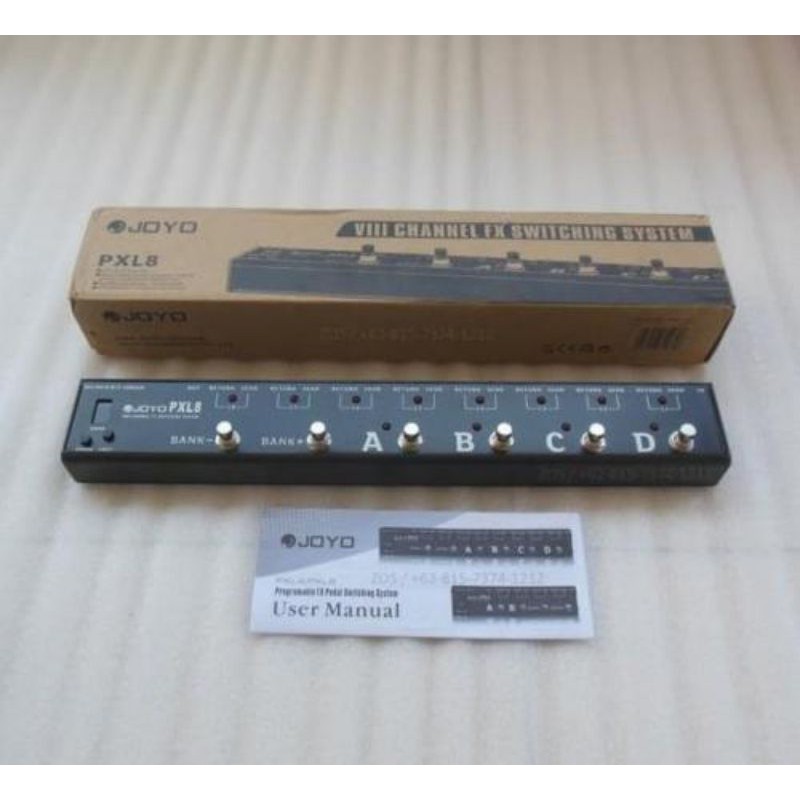 Jual Joyo Pedal Controller PXL4 Guitar Effect Pedal Switcher 4 Loop ...