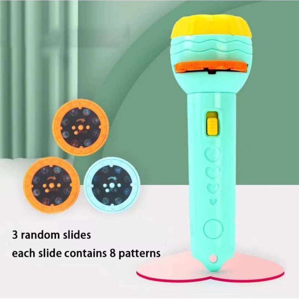 Jual Mainan Anak Senter Proyektor / Fun Flashlight / Mainan Proyektor ...