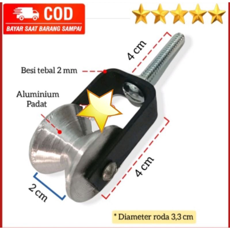 Jual Roda katrol kerekan sangkar burung perkutut grosir dan eceran ...