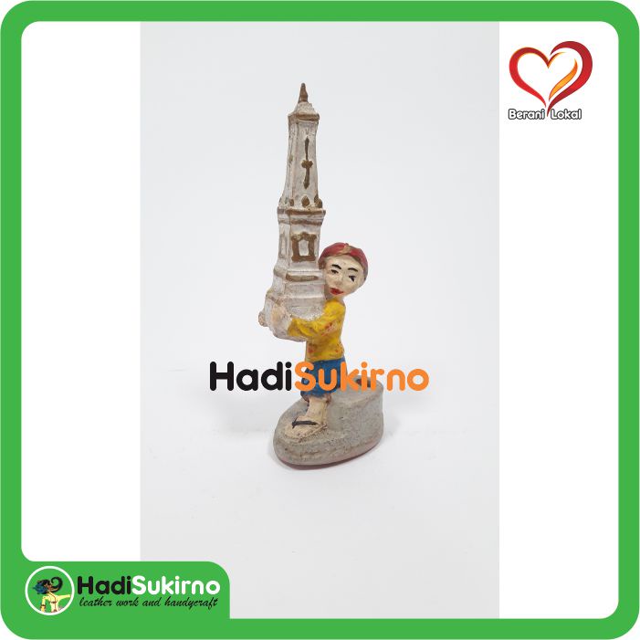 Jual Patung Miniatur Orang Jawa Angkat Tugu | Shopee Indonesia