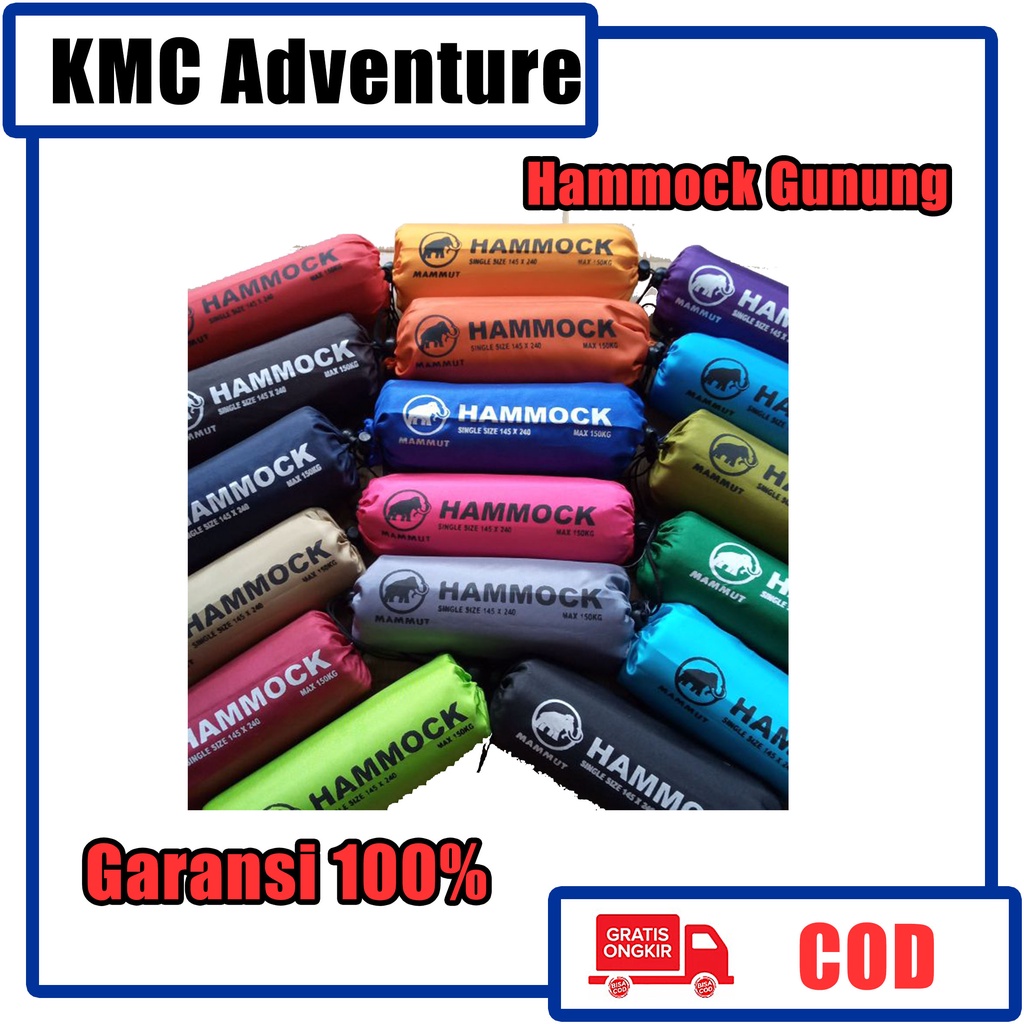 Jual Hammock / Ayunan gantung / Hamok / Ayunan / Hamok ayunan camping ...
