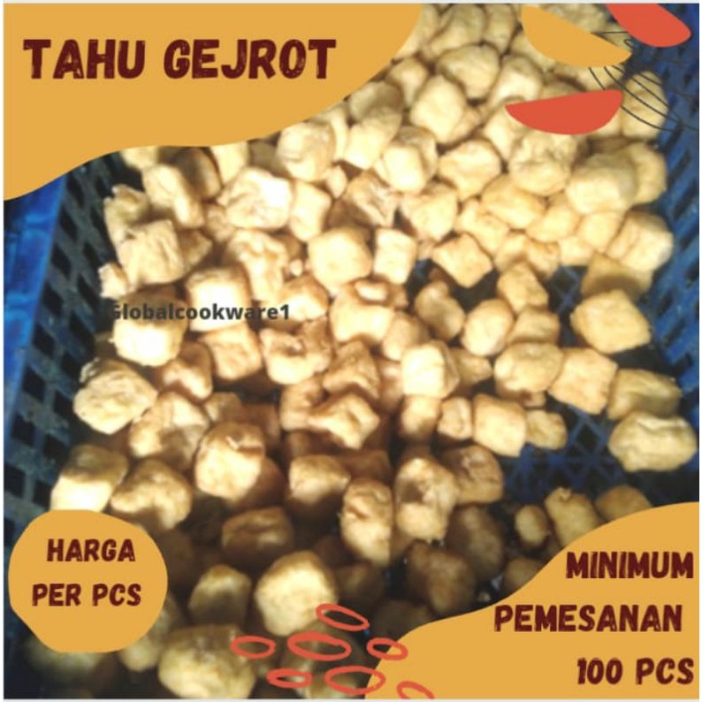 Jual TAHU GEJROT KECUT (MIN KELIPATAN 200 PCS) | Shopee Indonesia
